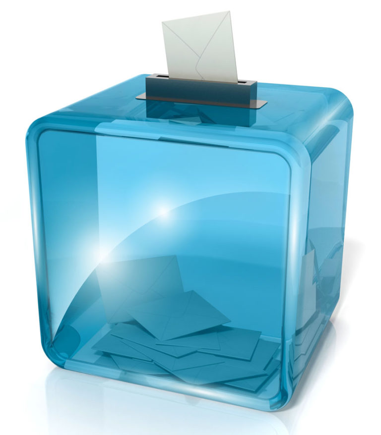 Urne de vote - Ville de Mions