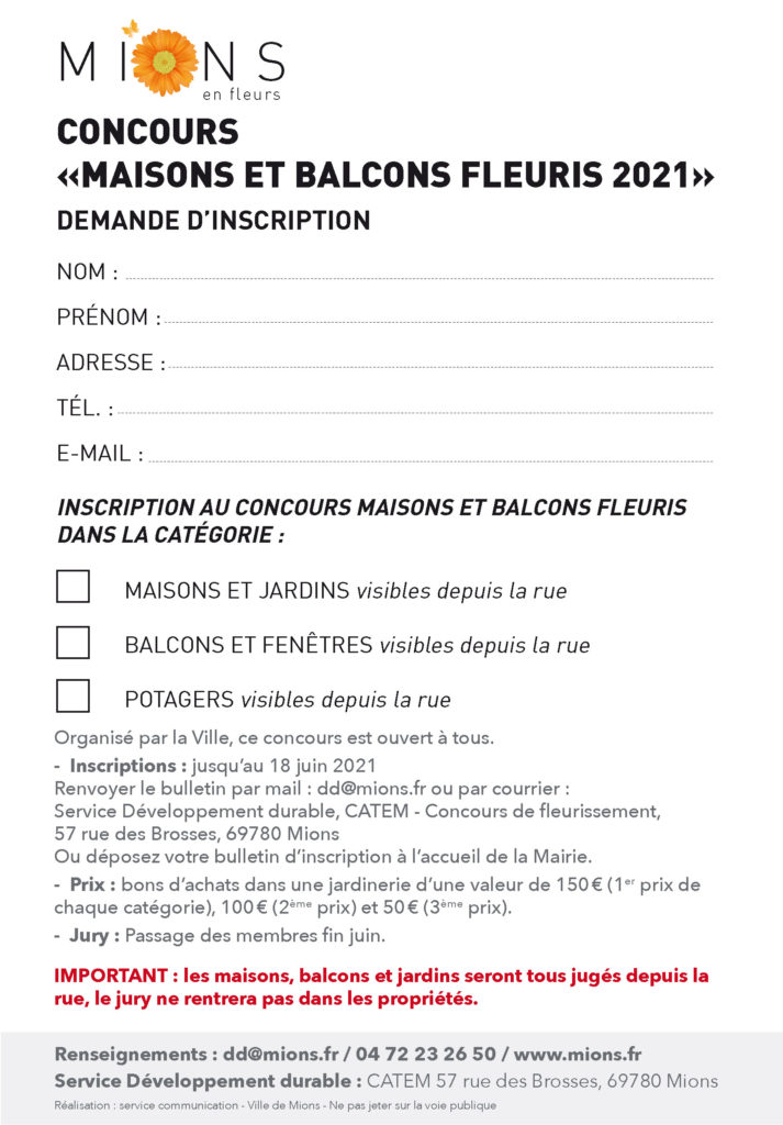 bulletin-d'inscription - Ville de Mions