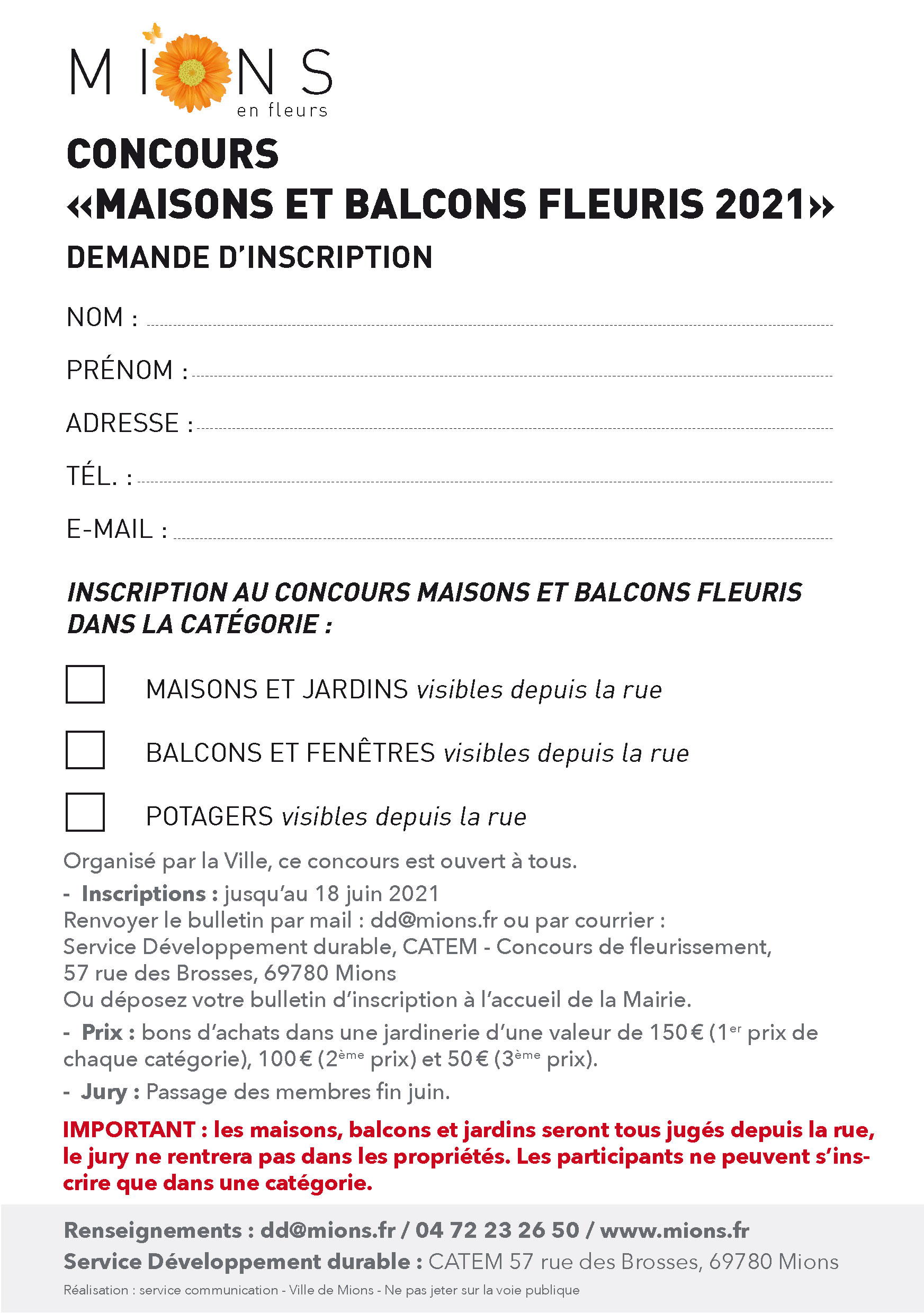 bulletin-d'inscription-2021 - Ville de Mions