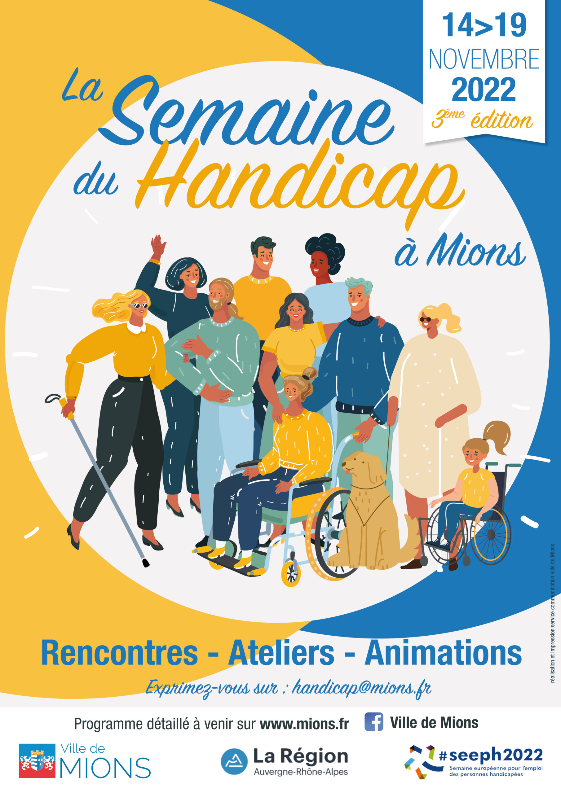 Semaine du handicap - Ville de Mions